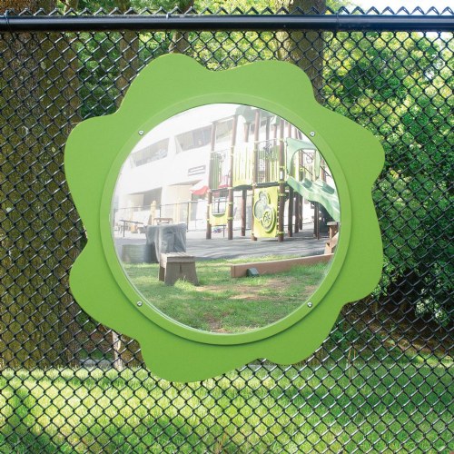 Mirrored Fence Easel