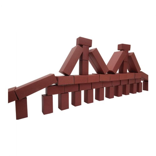 Jumbo Brick Blocks - 44 Pieces