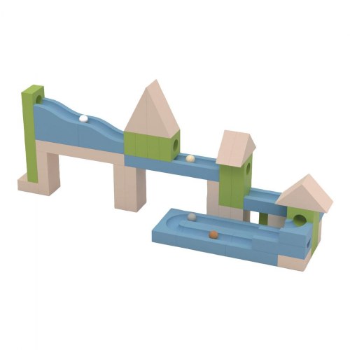 Ramp and Roll Discovery Blocks - 48 Pieces