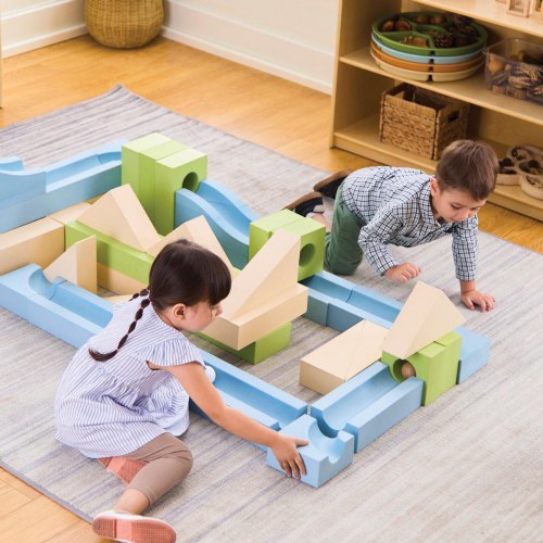Ramp and Roll Discovery Blocks - 48 Pieces