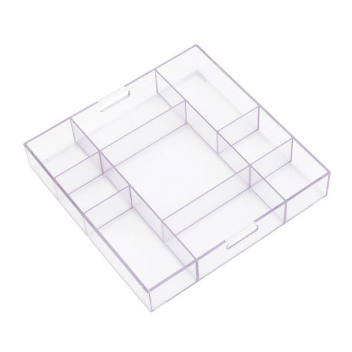 Loose Parts Stackable Tray - Clear