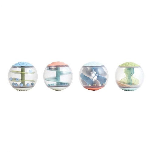 Rattle and Roll Sensory Ball - Set of 4