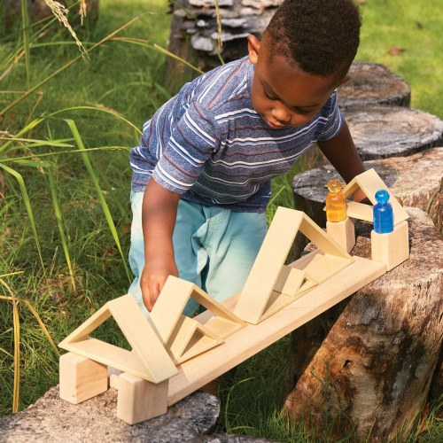 Discovery Triangles - Natural - 6 Pieces