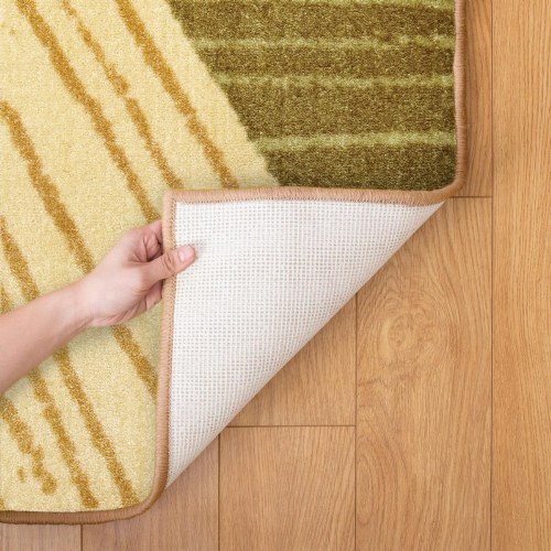 Sense of Place Geometric Carpet - Green - 8' x 12' Rectangle