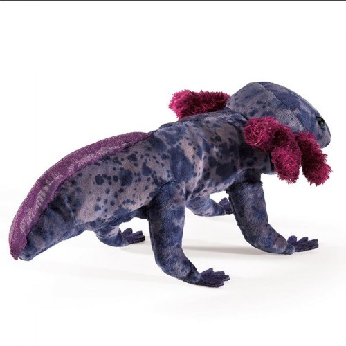 Black Axolotl Hand Puppet