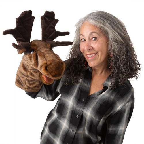 Moose Hand Puppet