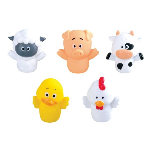Assorted Animal Finger Puppets - Set of 20