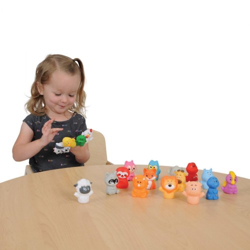 Assorted Animal Finger Puppets - Set of 20