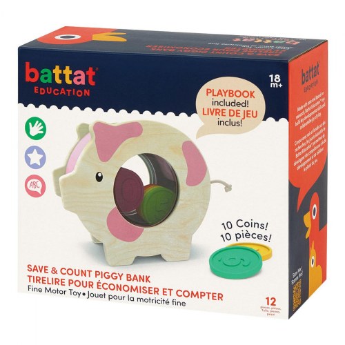Save and Count Piggy Bank