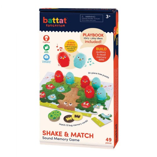 Shake & Match Sound Memory Game