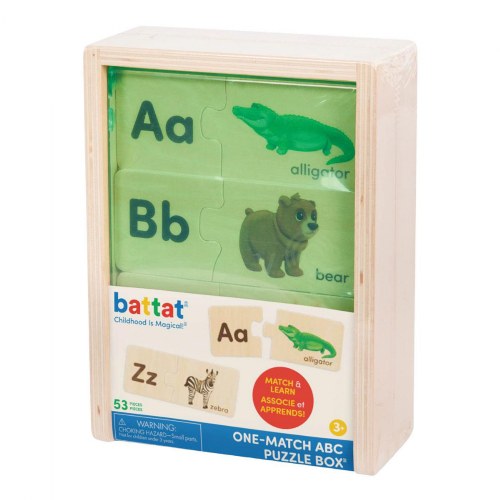 Wooden ABC & Numbers Puzzles