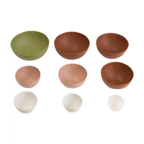 Counting Bowls - 9 Pieces