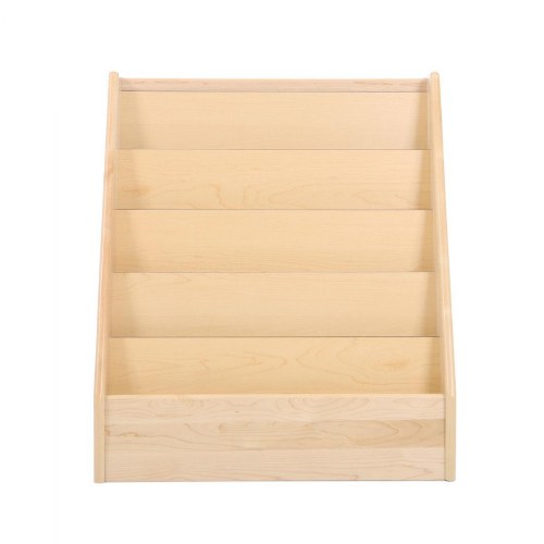Maple 5-Shelf 2-Sided Book Display