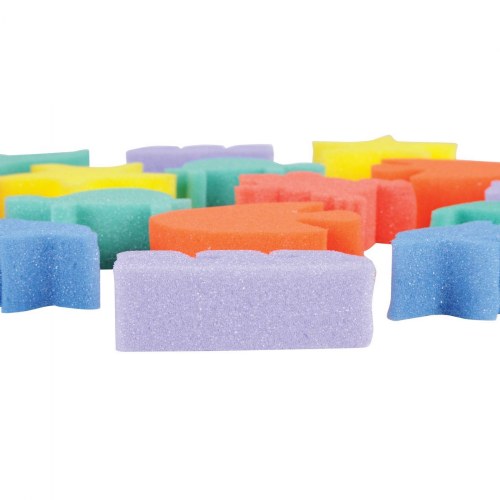 Ocean Shapes Paint Sponges - 16 Pieces