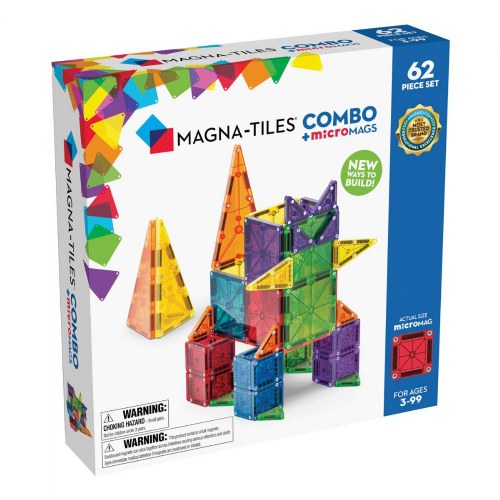 MAGNA-TILES® Combo 62-Piece Set