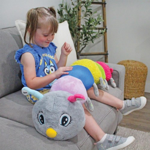 Cuddlebug the 35" Vibrating Sensory Caterpillar