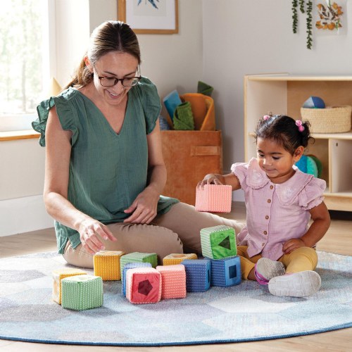 Soft Shape and Color Blocks - Set of 12