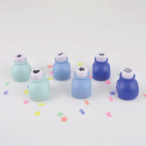 Mini Paper Shape Punches - Set of 6