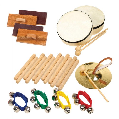 25-Player Rhythm Band Kit with 10 Instruments
