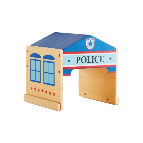 Wooden Community Buildings for Block Play