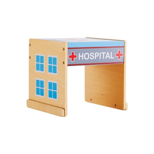 Wooden Community Buildings for Block Play