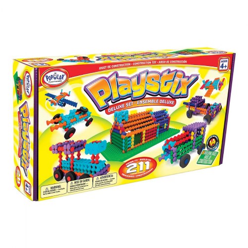 Playstix Deluxe Building Set - 211 Pieces