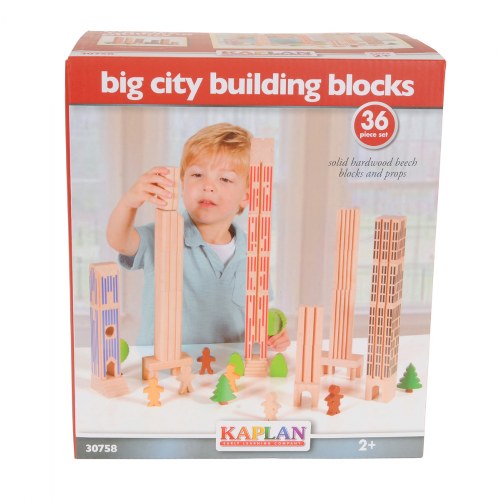 Big City Building Blocks - 36 Pieces