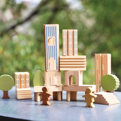 Big City Building Blocks - 36 Pieces