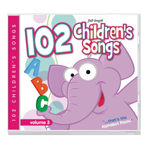 102 Children's Songs CDs - Set of 3
