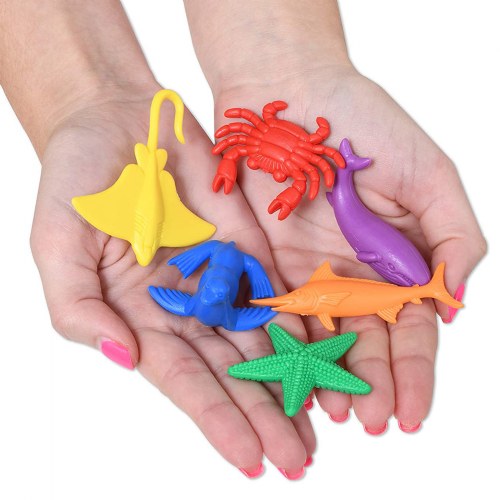 Sea Life Counters - 84 Pieces