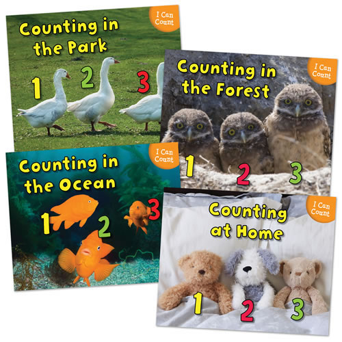 I Can Count Books - Set of 4