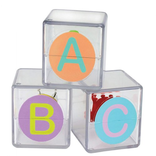 Toddler Flip Flop ABC Blocks - 26 Blocks with Movement
