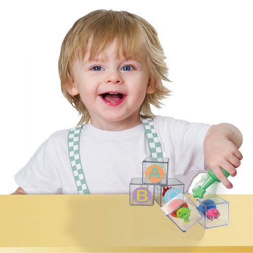 Toddler Flip Flop ABC Blocks - 26 Blocks with Movement