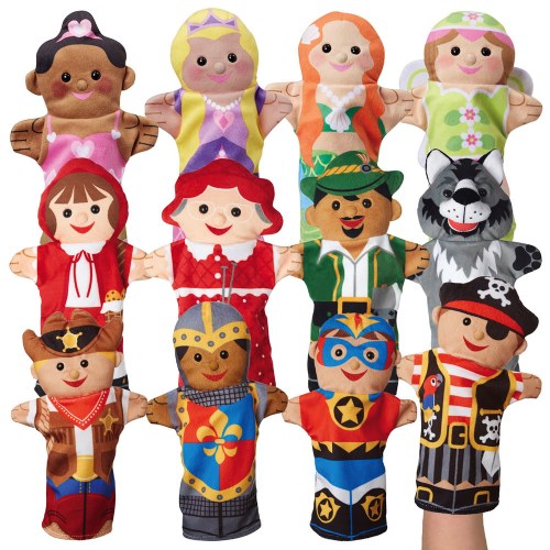 Fun and Fantasy Puppet Set (Set of 12)