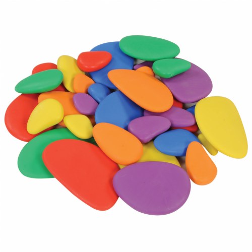 Rainbow Pebbles - 36 Pieces