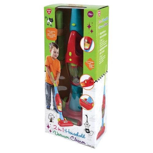 2-in-1 Dramatic Play Vacuum Cleaner