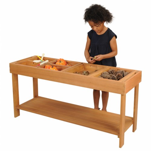 Outdoor Sorting Table with Lid
