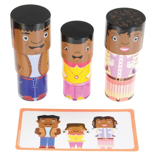 MyFamilyBuilders™ - 48 Magnetic Blocks