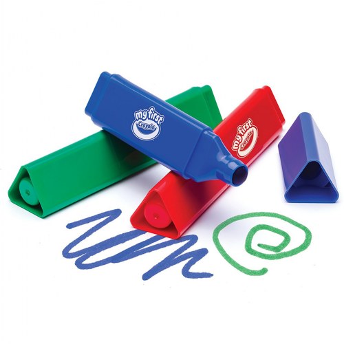 My First Crayola™ Tripod Grip Markers - Single Box, 8 Colors