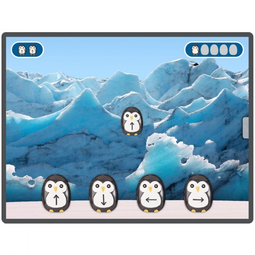 Pre-Coding with Penguins Software for Large Screens and Tablets