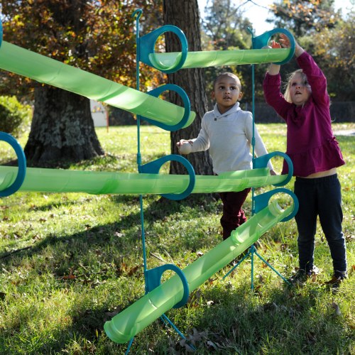 Translucent Indoor/Outdoor Chute & Stand Set