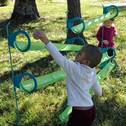 Translucent Indoor/Outdoor Chute & Stand Set