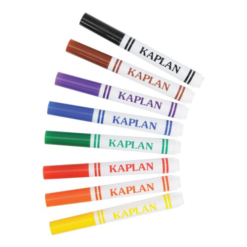 Washable Broad Tip Markers 8 Count - Set of 24