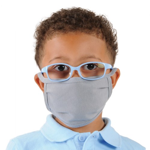 Youth Cloth Masks Gray - Set of 20