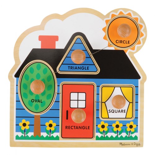 Jumbo Knob Puzzle Set - Set of 4