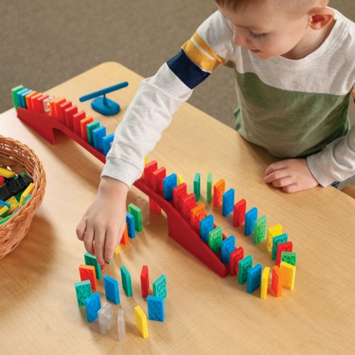 Kinetic Domino Toppling Kit - 204 Pieces