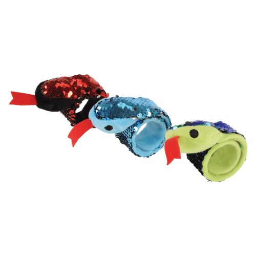 Sequin Snake Slap Bracelets