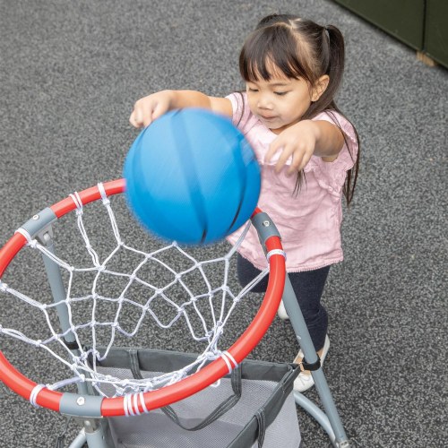 Toddler Basketball Hoop with Storage Bag