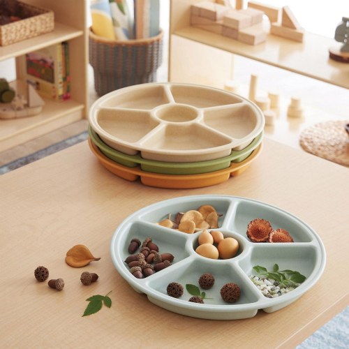 Loose Parts Sorting Trays - Set of 4 - Earth-toned