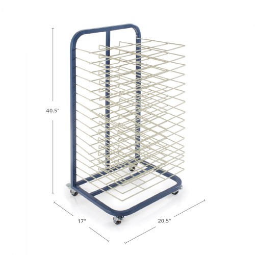 Mobile Floor Drying Rack